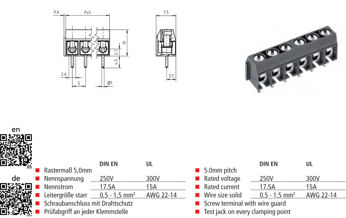 PK500..DS-5.0-V-GY - Sonectrad-BRN
