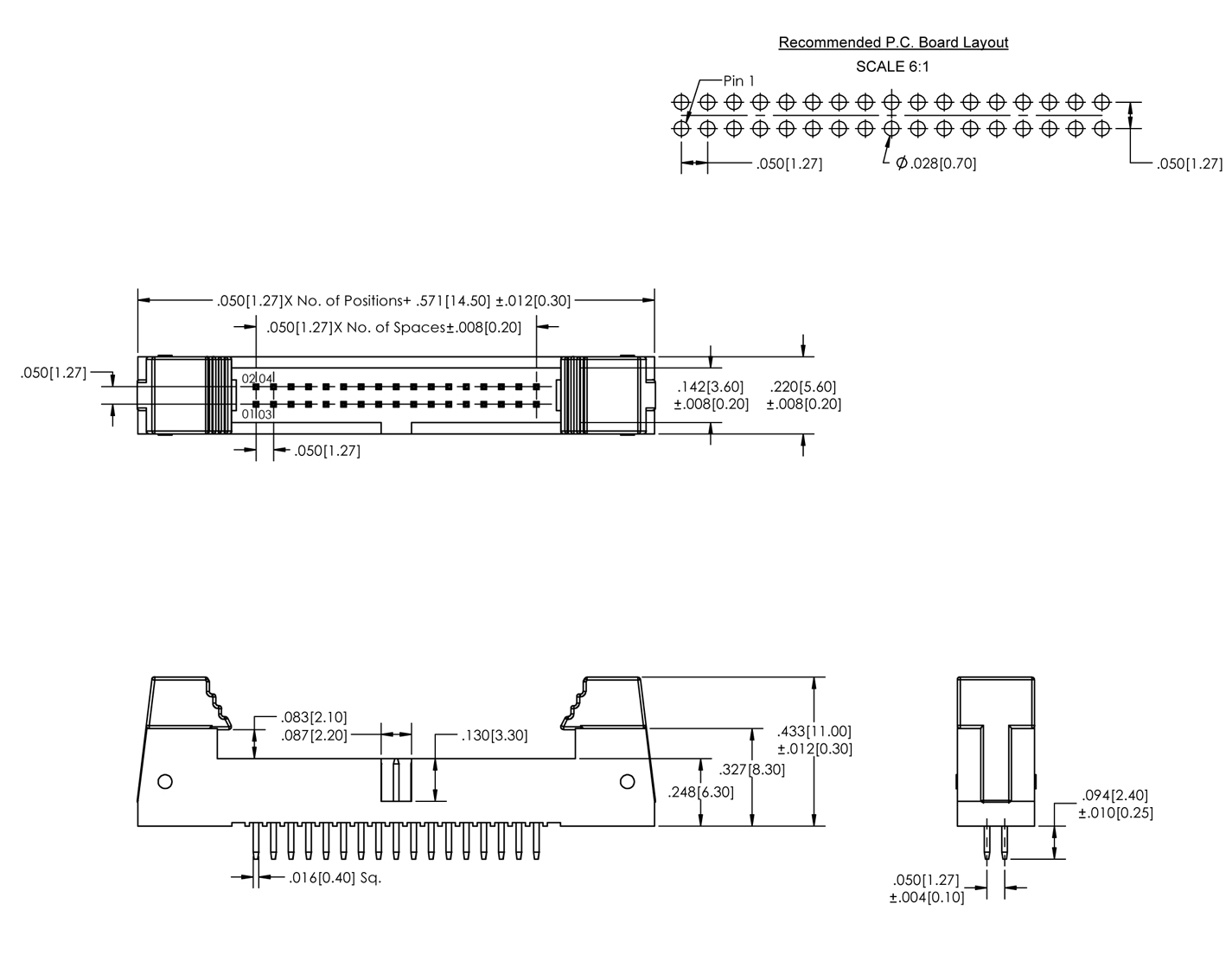Shrouded Header SHTSL-5 - Sonectrad-BRN