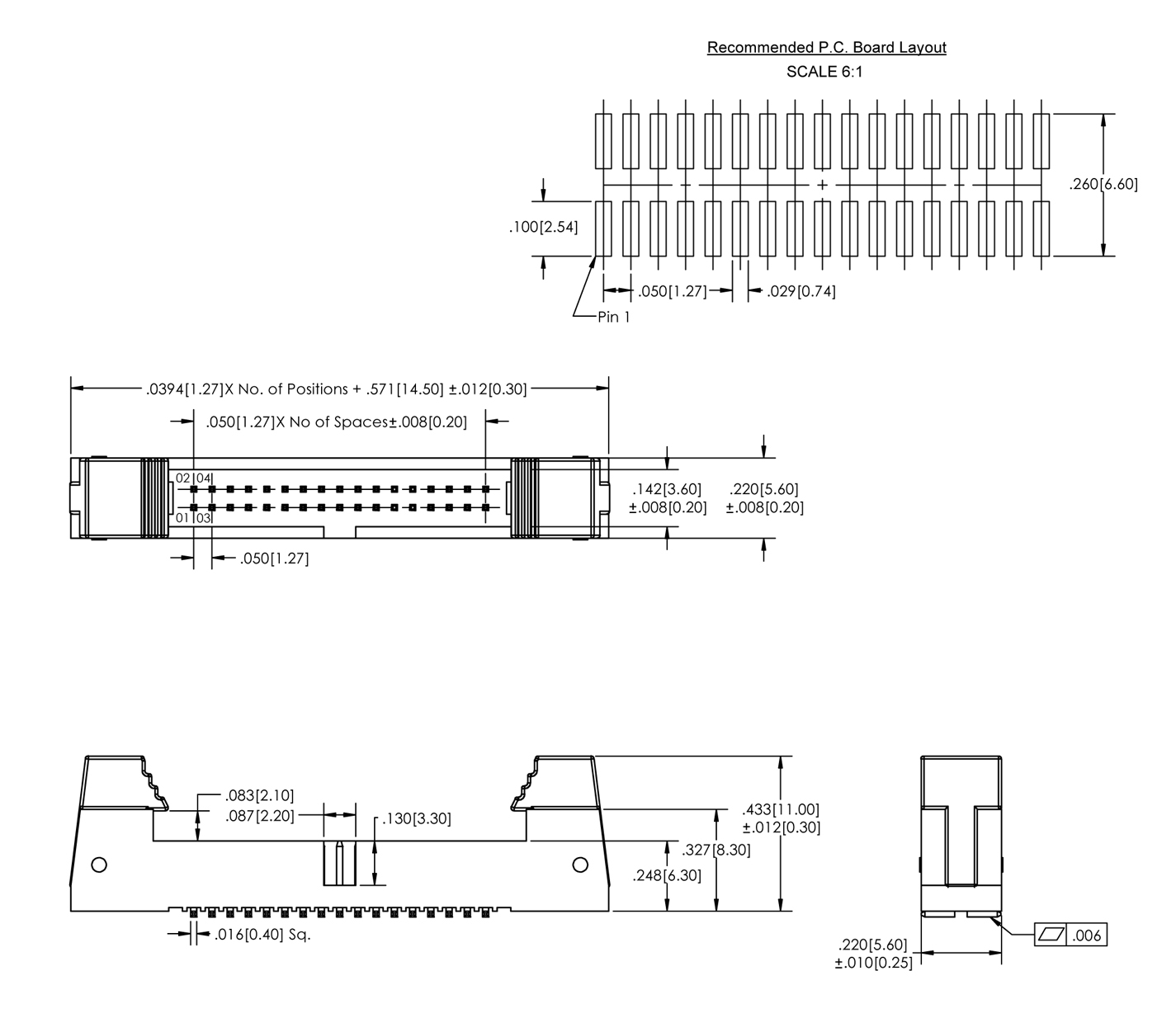Shrouded Header SHTSLSM-5 - Sonectrad-BRN